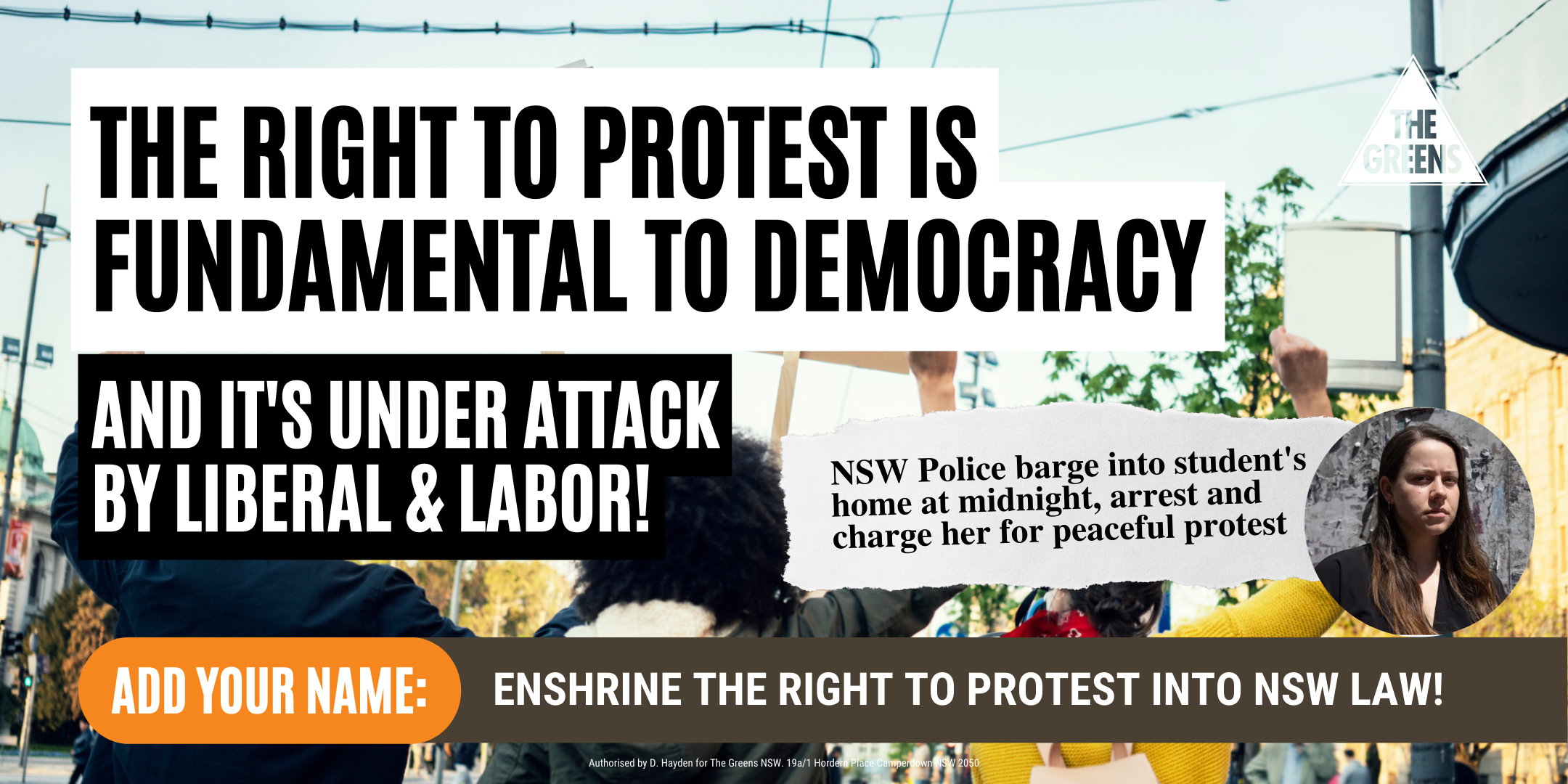 Add Your Name Reverse NSW Anti protest Laws Greens NSW Add Your Name Reverse NSW Anti protest Laws Greens NSW